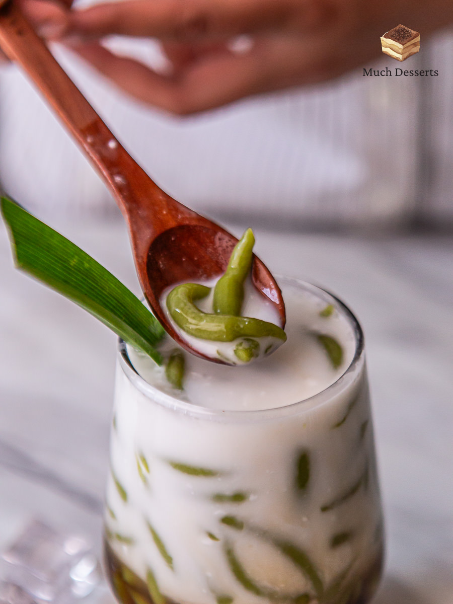 Ice Cendol - Indonesian Traditional Beverage - Much Desserts